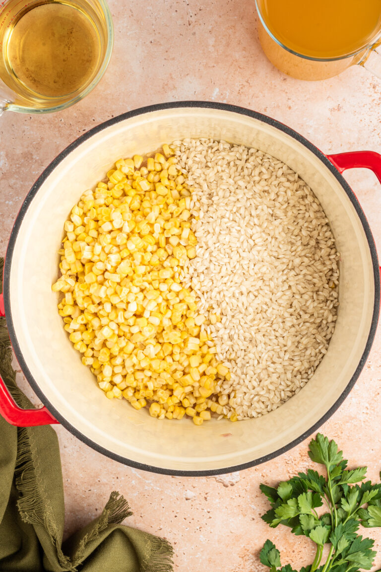 Sweet Corn Risotto Recipe | The Novice Chef
