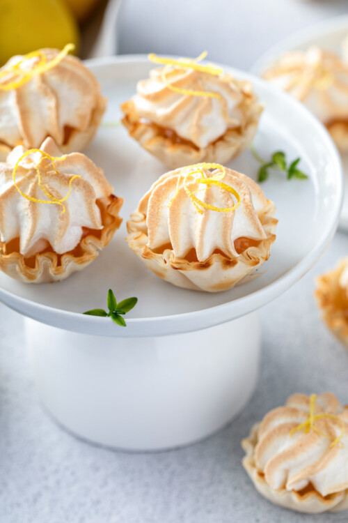 Mini Lemon Meringue Pie Recipe | The Novice Chef