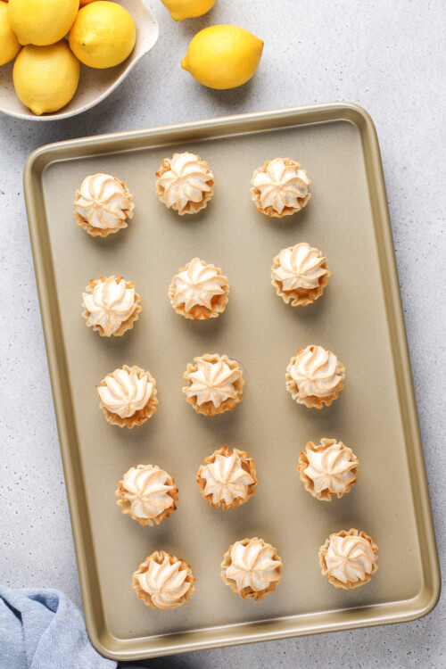 Mini Lemon Meringue Pie Recipe | The Novice Chef