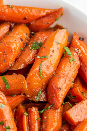 Candied Carrots Recipe | The Novice Chef