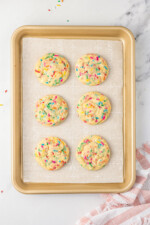 Soft Funfetti Sugar Cookies | The Novice Chef