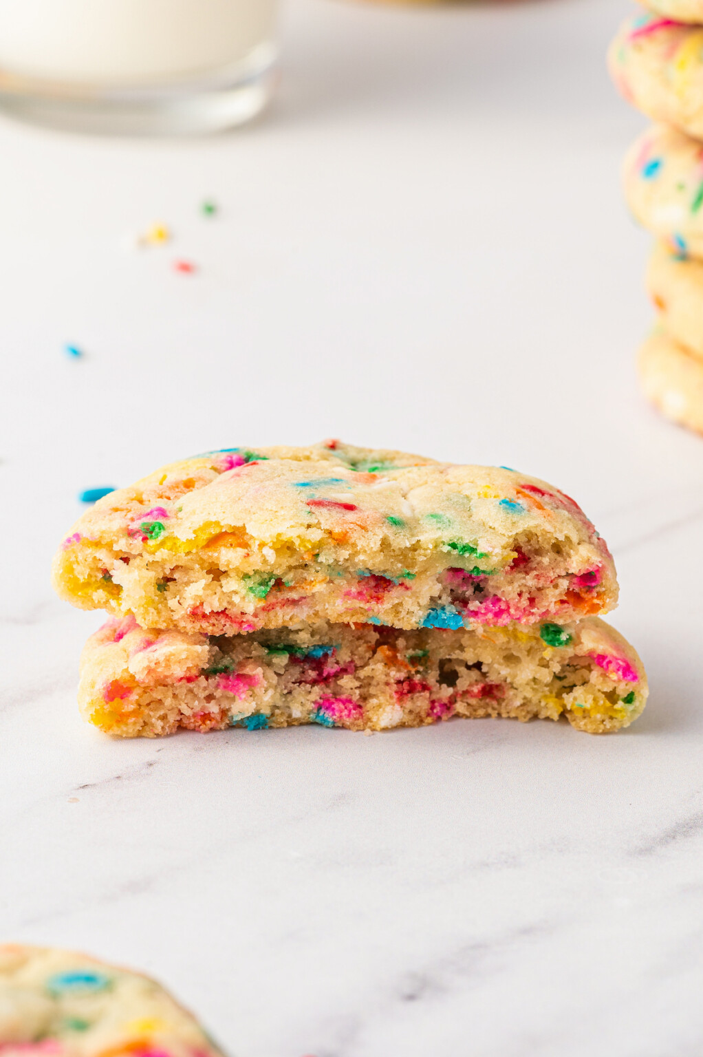 Soft Funfetti Sugar Cookies | The Novice Chef
