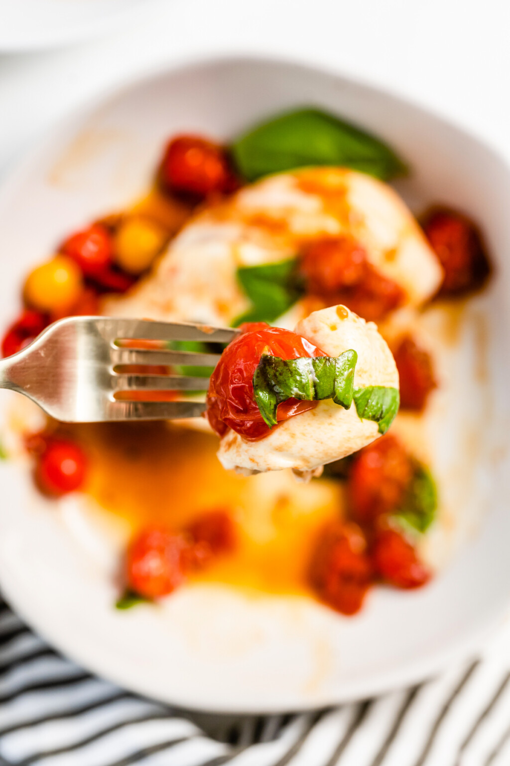 Easy Balsamic Chicken Caprese Recipe | The Novice Chef