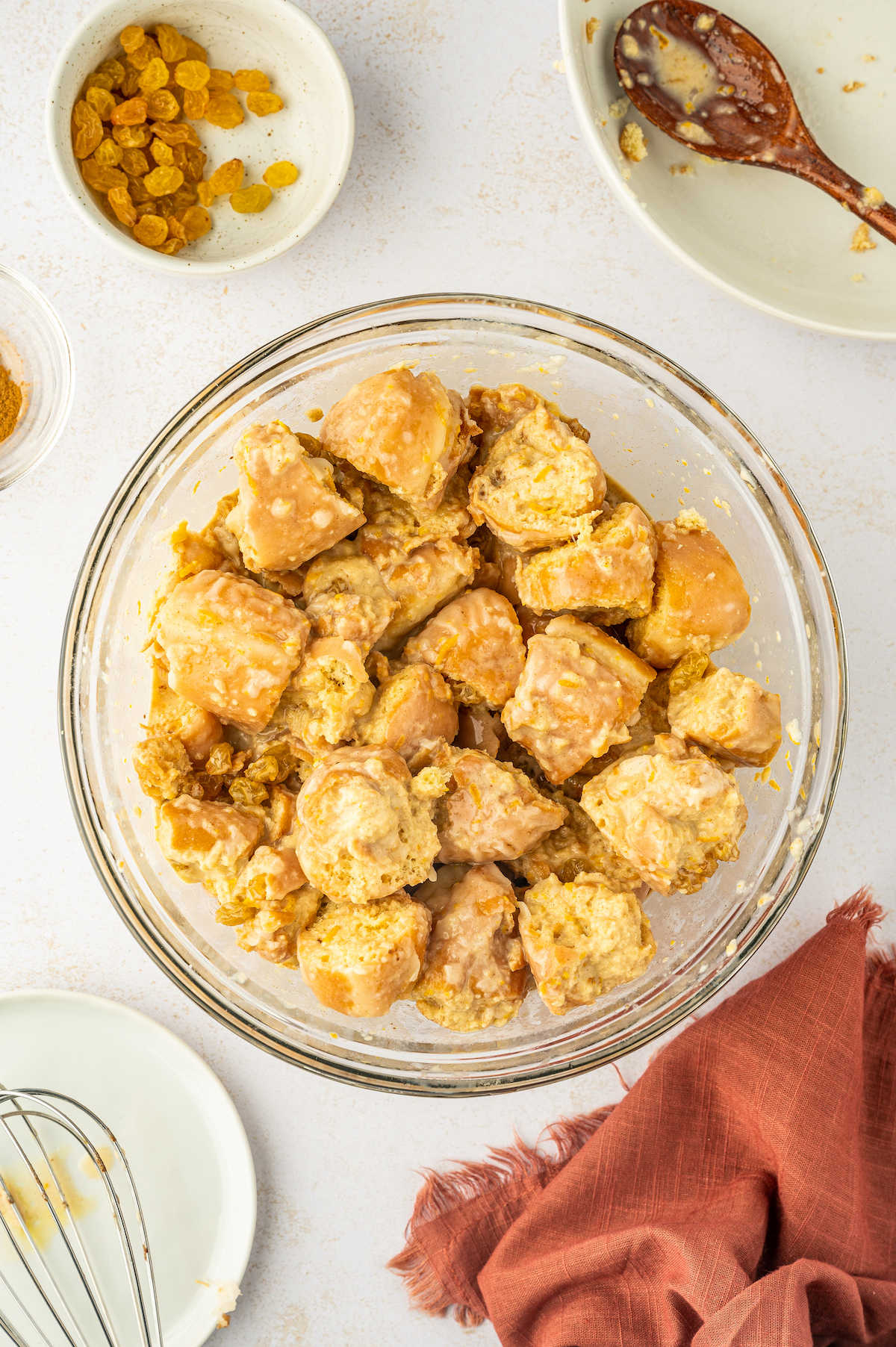 Donut Bread Pudding Recipe | The Novice Chef