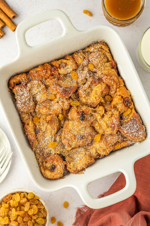 Donut Bread Pudding Recipe | The Novice Chef