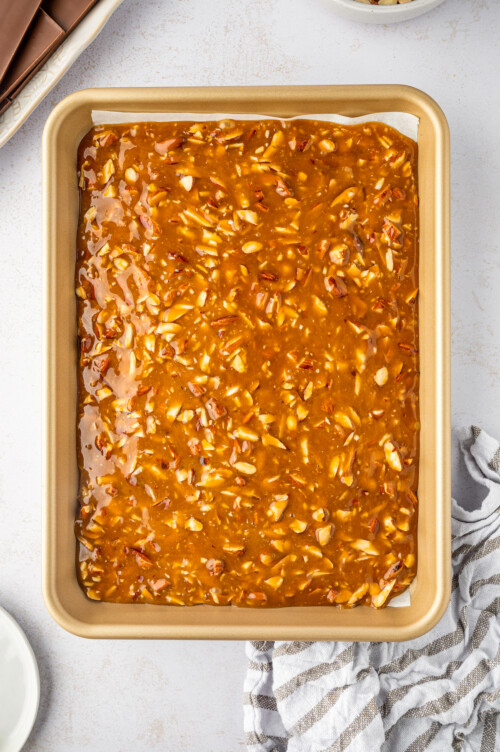 Homemade Almond Roca Recipe | The Novice Chef