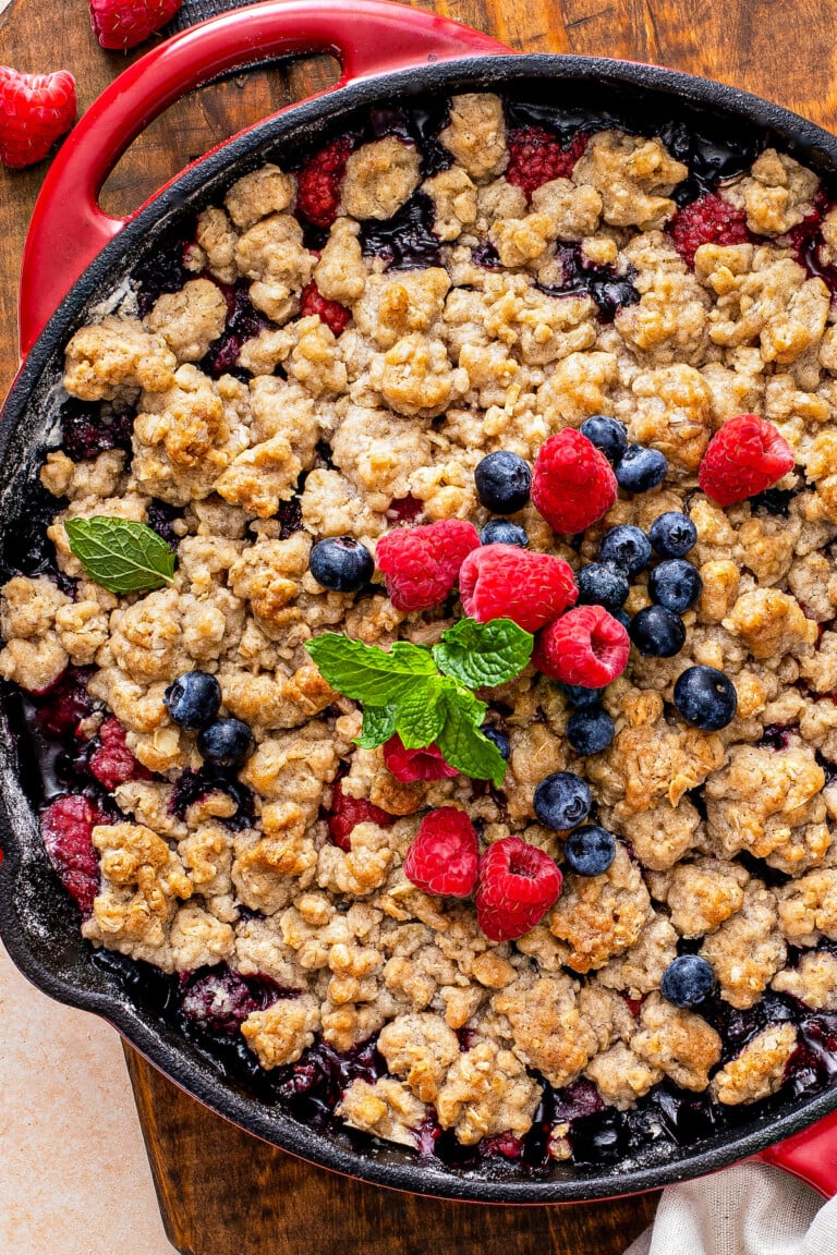 Best Mixed Berry Cobbler Recipe | The Novice Chef