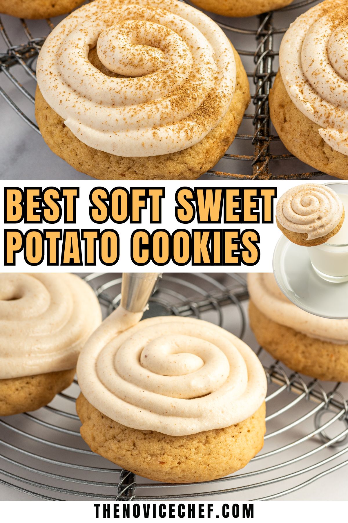 The Best Sweet Potato Cookies | The Novice Chef