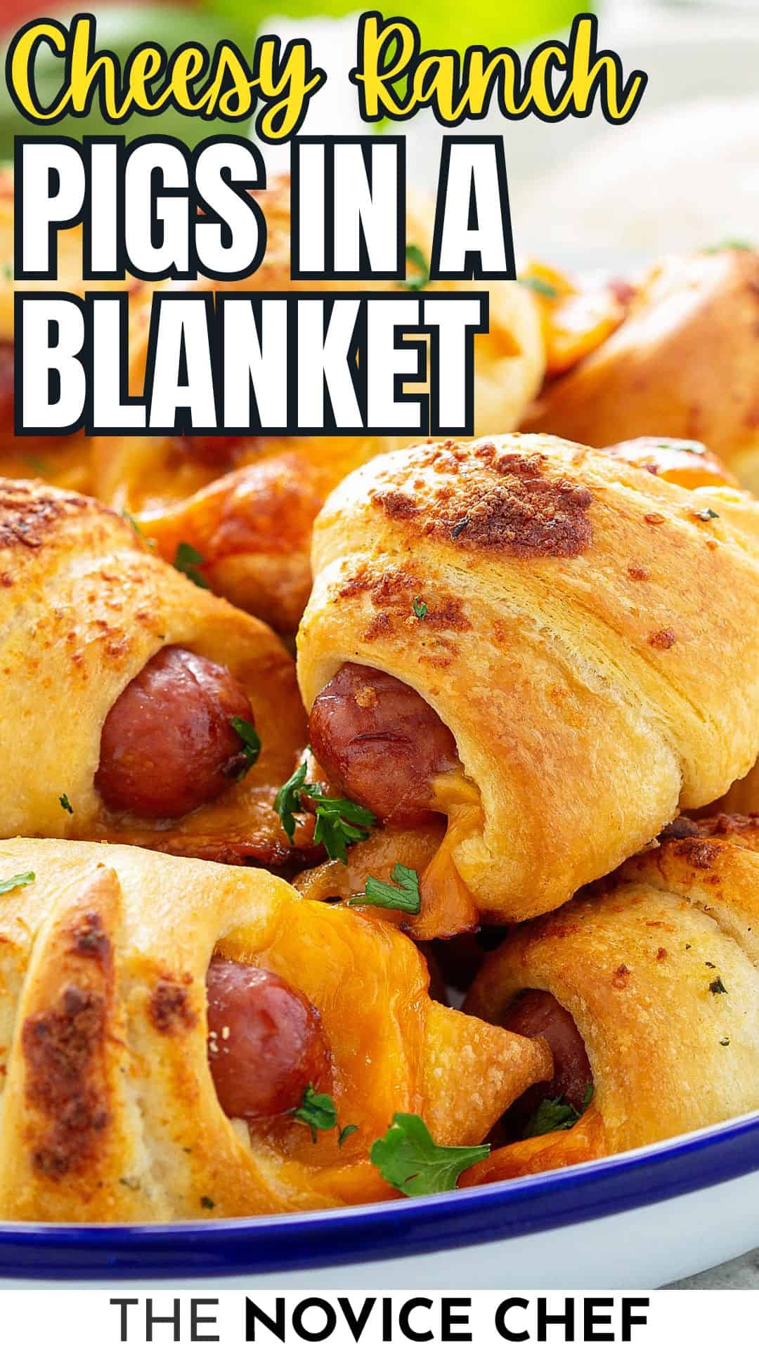 Cheesy Ranch Pigs in a Blanket Recipe | The Novice Chef