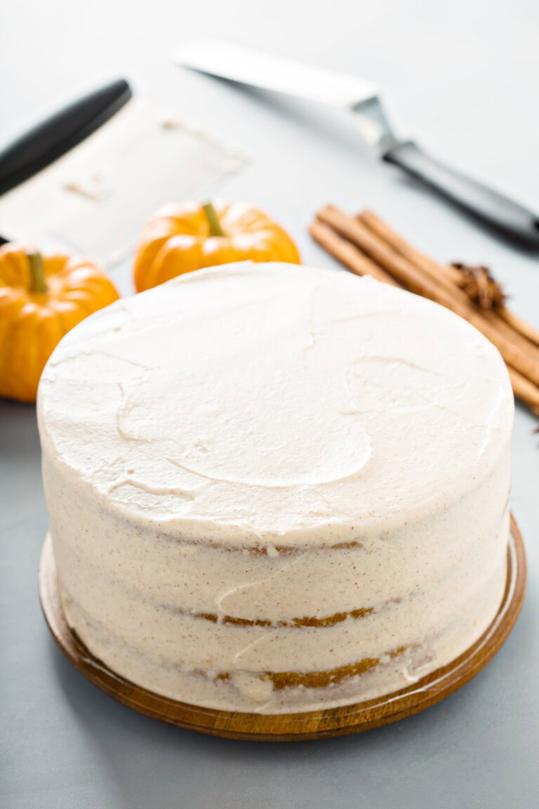 The Best Pumpkin Cake Recipe EVER | The Novice Chef