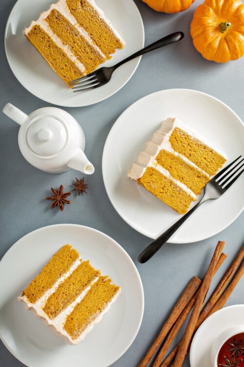 The Best Pumpkin Cake Recipe EVER | The Novice Chef