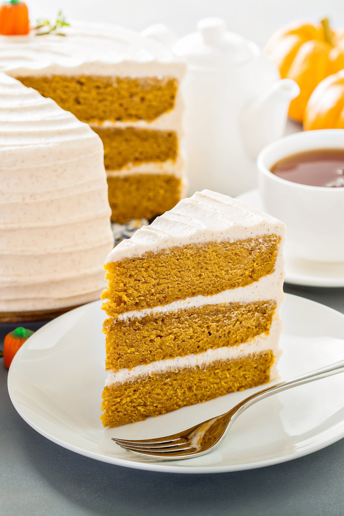 The Best Pumpkin Cake Recipe EVER | The Novice Chef