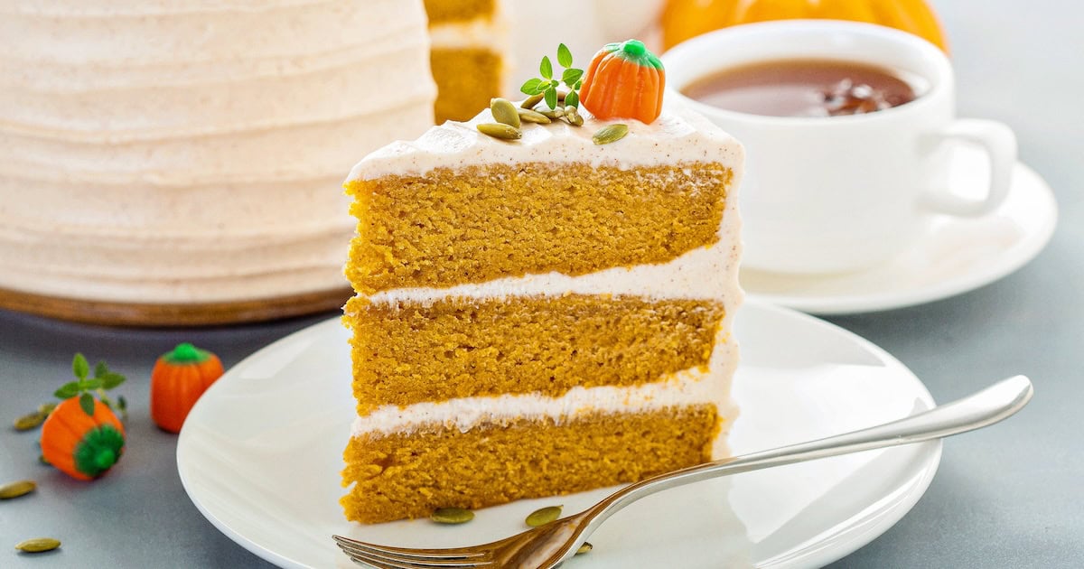 The Best Pumpkin Cake Recipe EVER | The Novice Chef