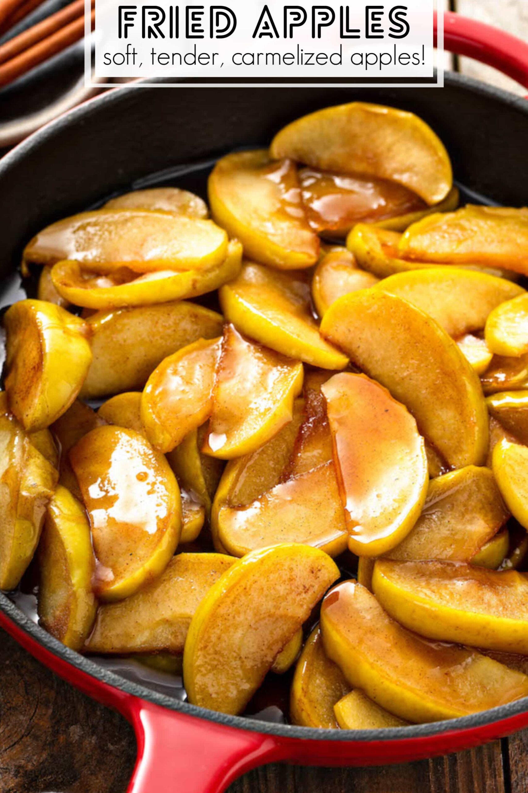 Southern Fried Apples | The Novice Chef