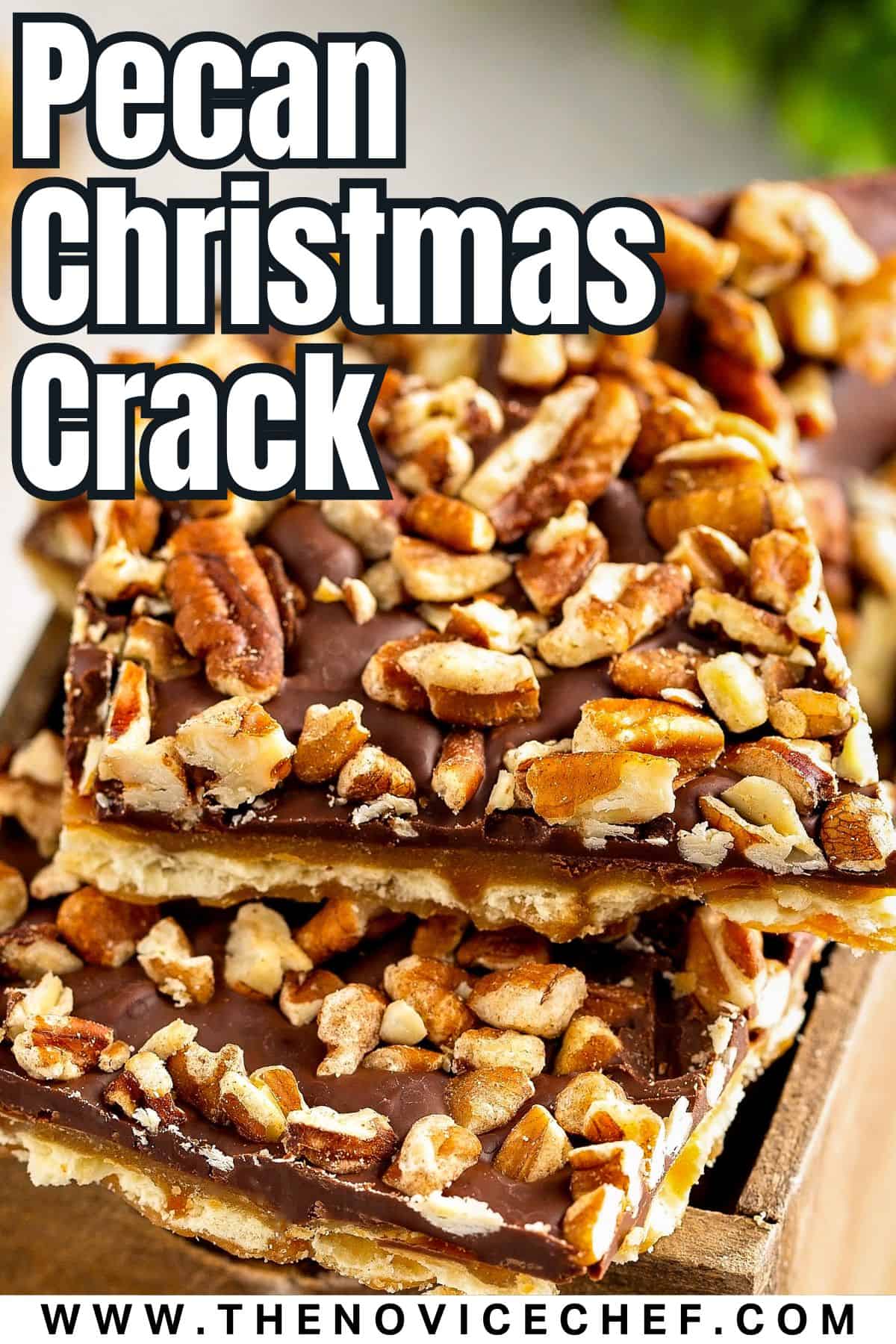 Best Pecan Christmas Crack Recipe | Easy Saltine Cracker Toffee!