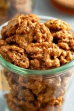 Easy Toffee Candied Walnuts Recipe | The Novice Chef
