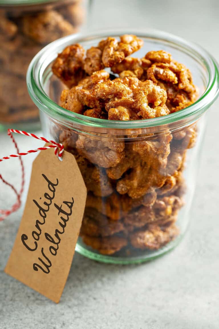 Easy Toffee Candied Walnuts Recipe | The Novice Chef