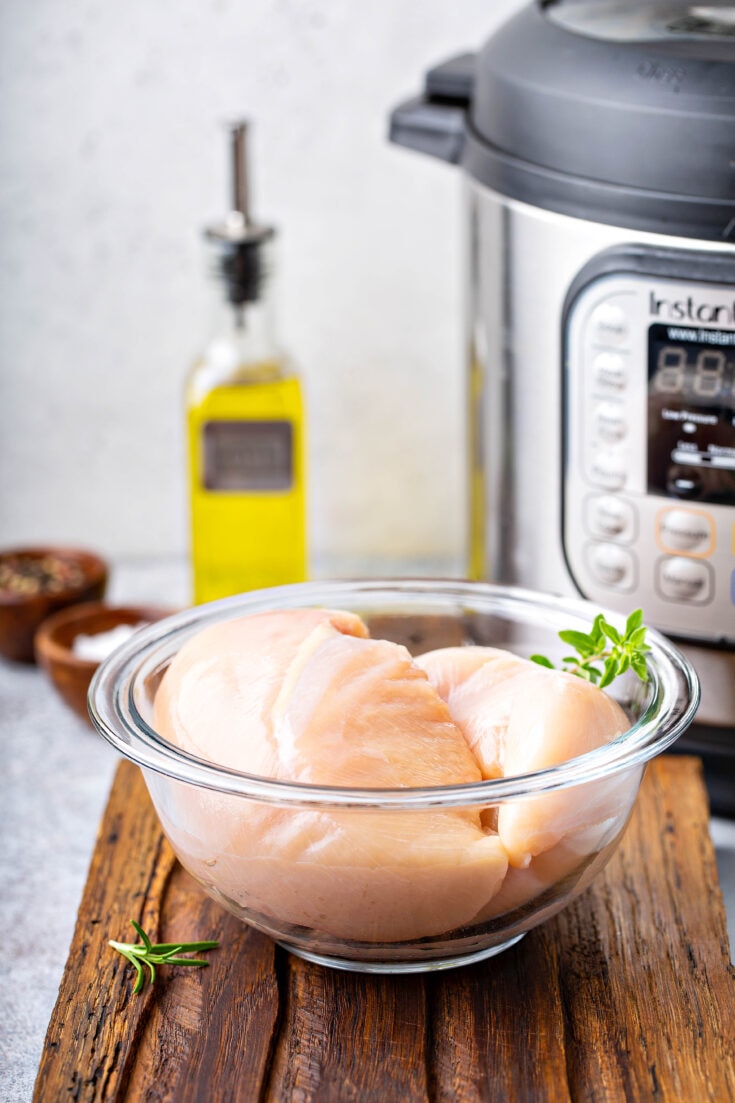 Easy Instant Pot Shredded Chicken Breasts | The Novice Chef