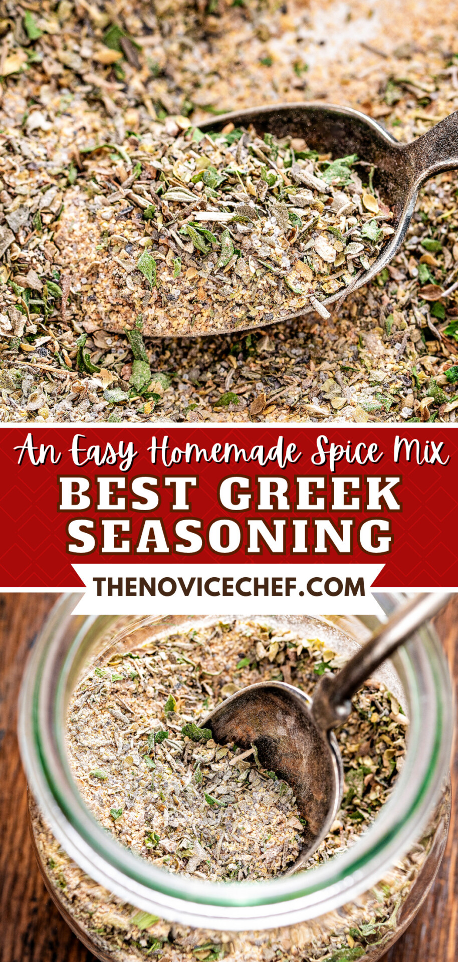 Authentic Homemade Greek Seasoning Recipe | The Novice Chef