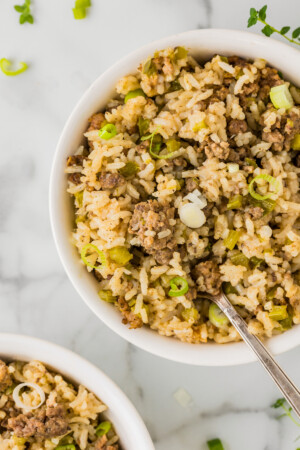 Easy Authentic Dirty Rice Recipe in 30 Minutes!