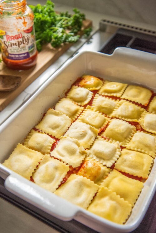 Easy Vegetable Ravioli Lasagna Recipe | The Novice Chef
