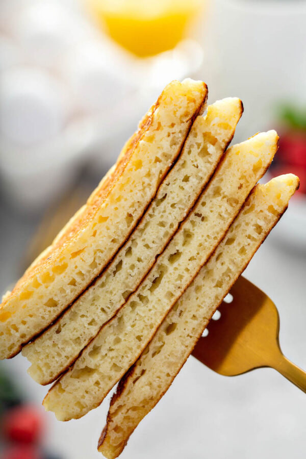 Fluffy Homemade Pancakes Recipe | The Novice Chef