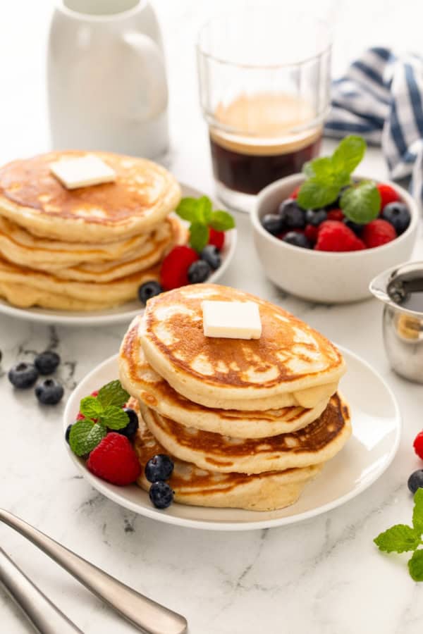 Best Fluffy Pancake Recipe in 20 Minutes! | The Novice Chef