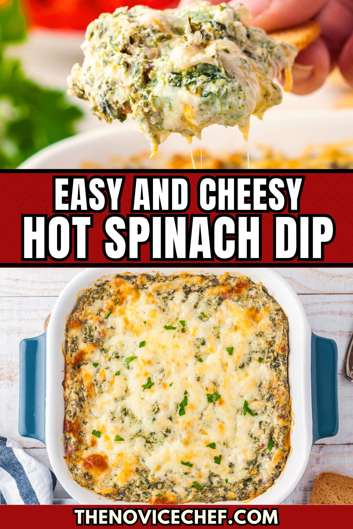 Simple Tacky Sizzling Spinach Dip Recipe - Burgers Recipe | All rights ...