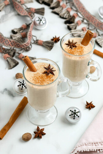 Easy Homemade Eggnog Recipe | The Novice Chef