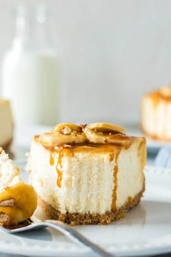 Bananas Foster Cheesecake Recipe | The Novice Chef