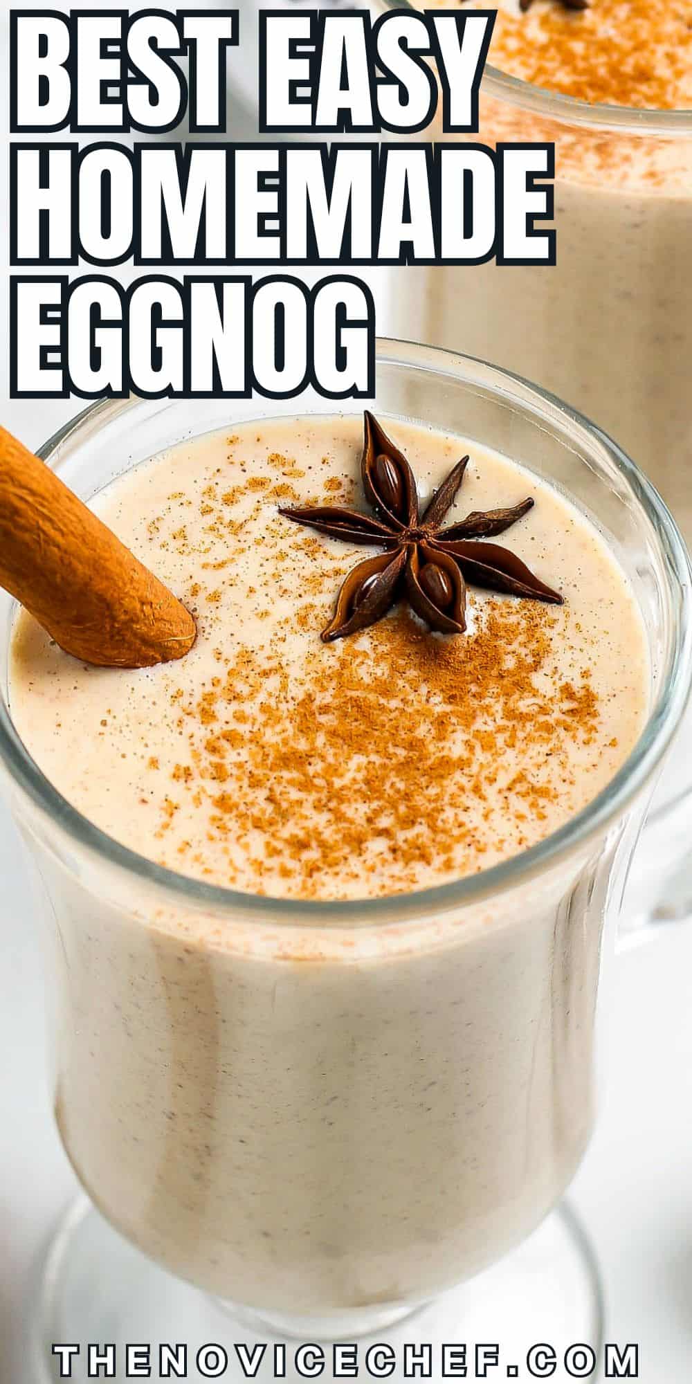 Homemade Eggnog Recipe | The Novice Chef