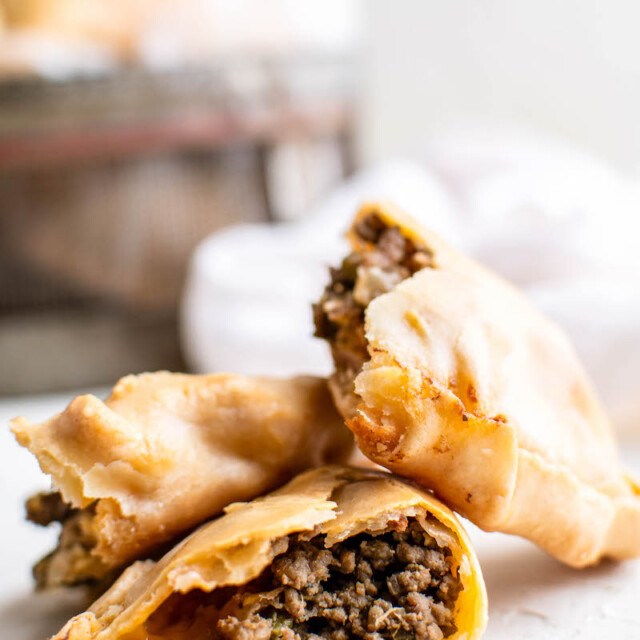 Cheesy Beef Empanadas | Homemade Ground Beef Empanadas Recipe