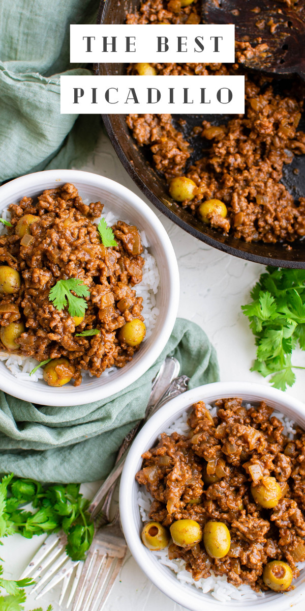 Beef Picadillo | Homemade 30-Minute Mexican Picadillo Dinner Recipe