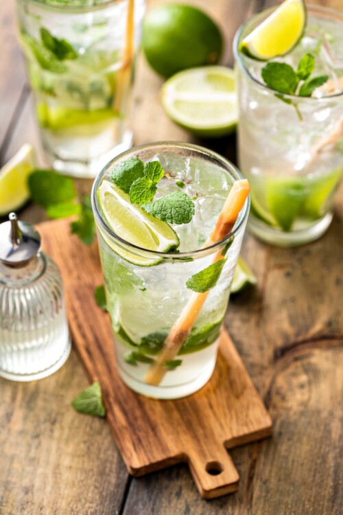 The BEST Mojito Recipe (Easy Mojito Pitcher Recipe or For One!)