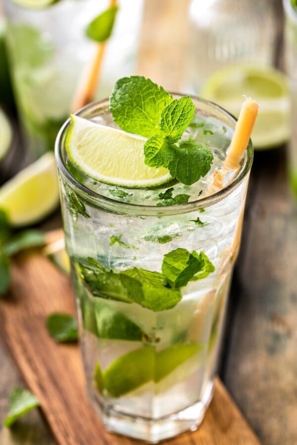 The BEST Mojito Recipe (Easy Mojito Pitcher Recipe or For One!)
