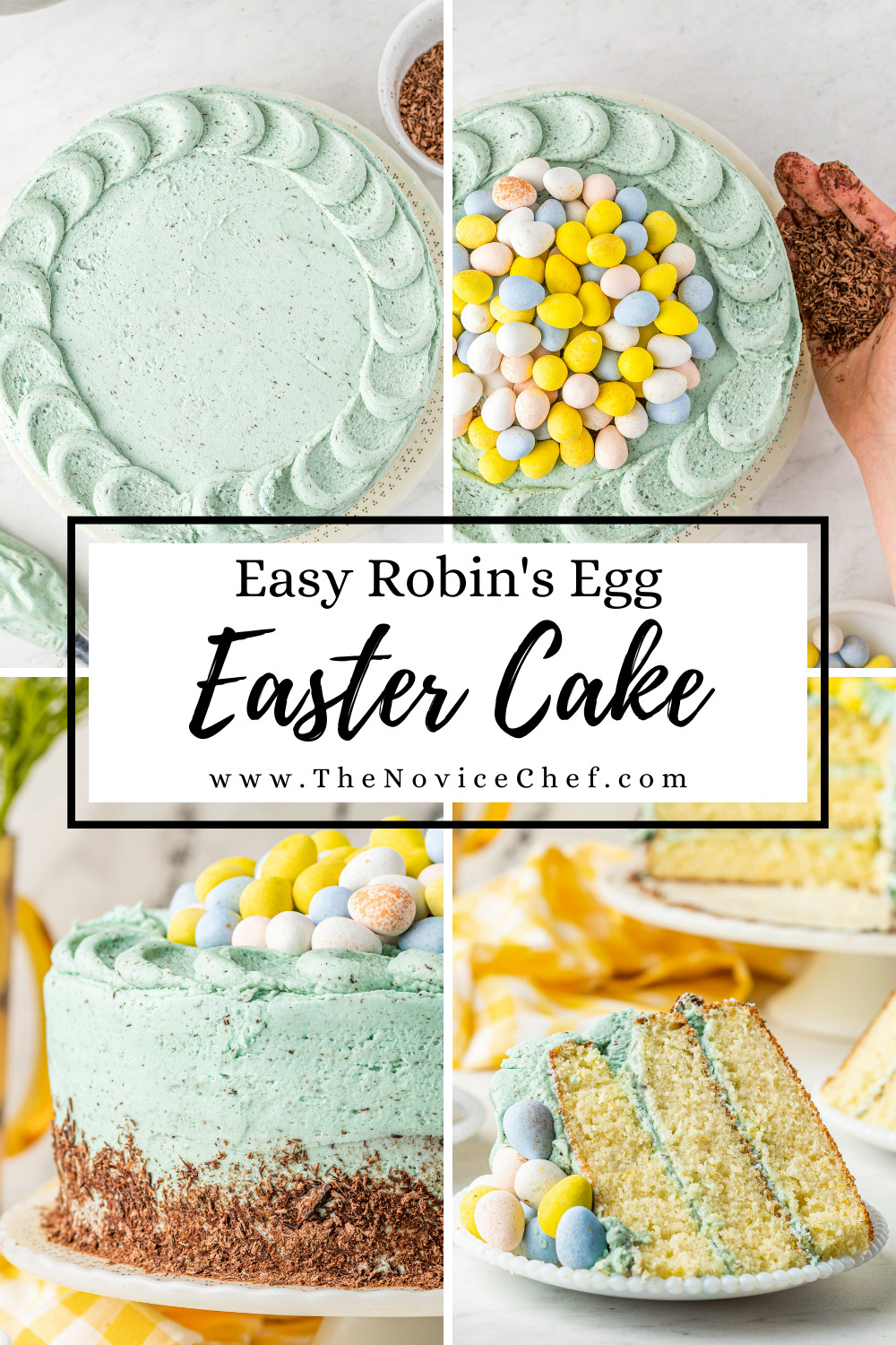 Speckled Robin's Egg Easter Cake Recipe