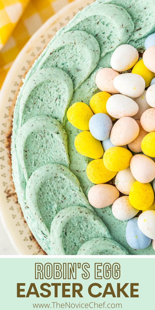 Speckled Robin's Egg Easter Cake Recipe