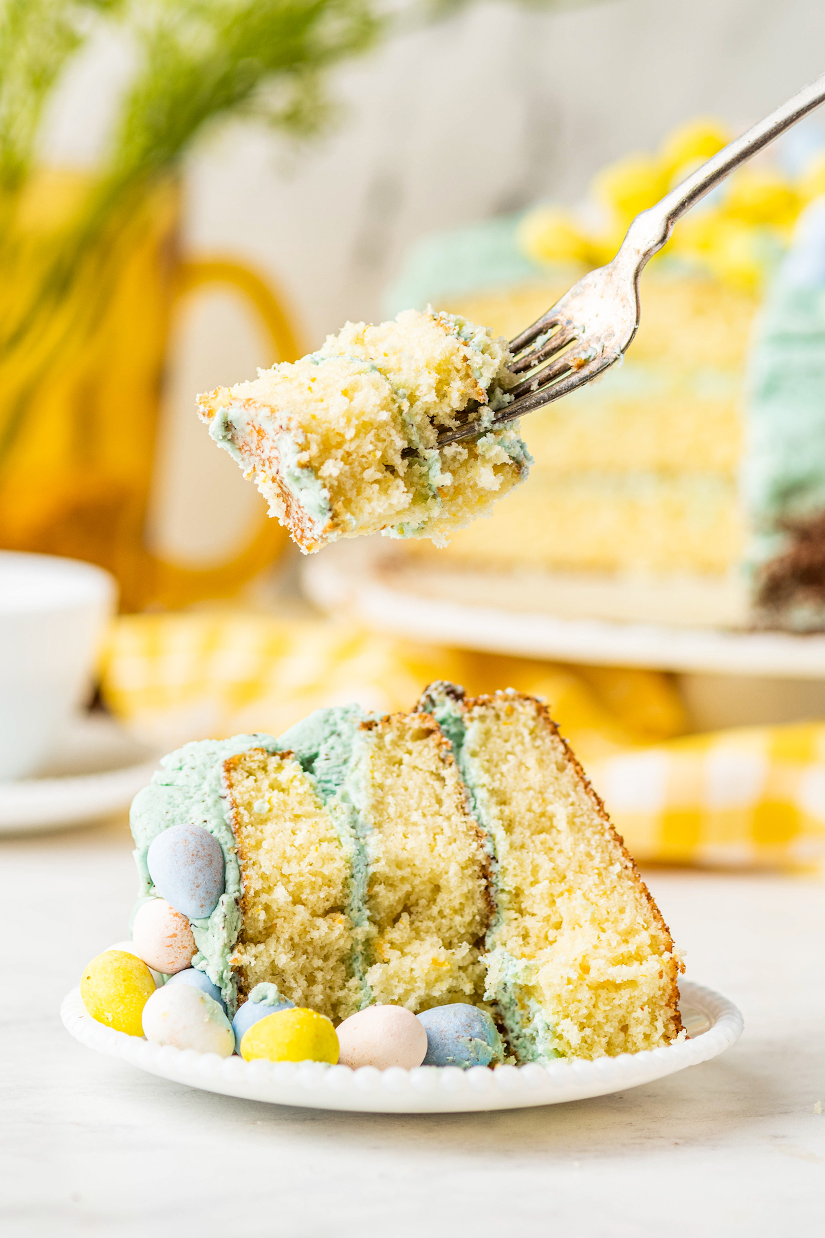 Speckled Robin's Egg Easter Cake Recipe