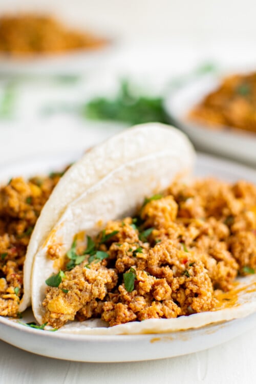 Chorizo and Eggs Breakfast Recipe | The Novice Chef