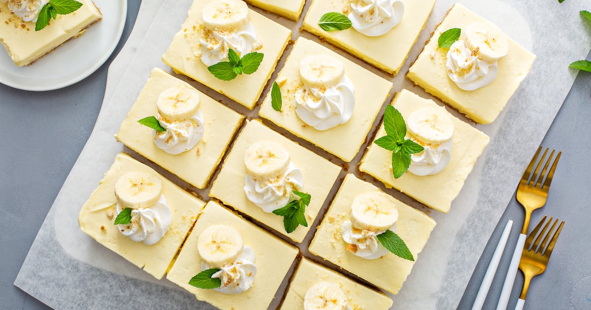 Banana Pudding Bars | The Novice Chef