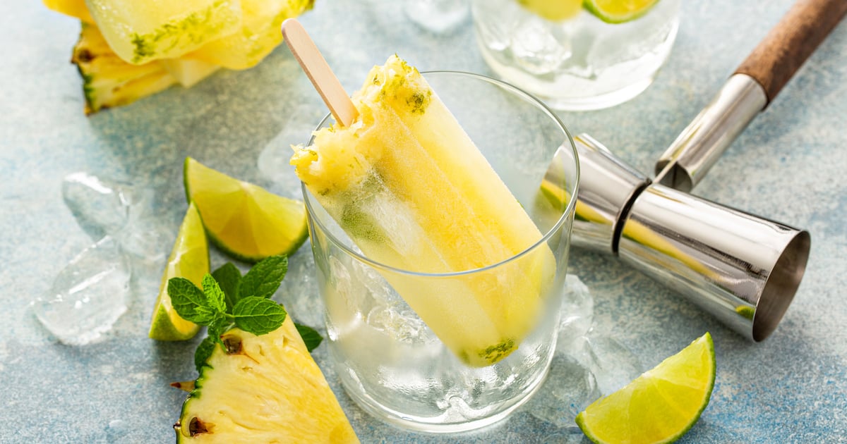 Pineapple Mojito Popsicles – The Novice Chef