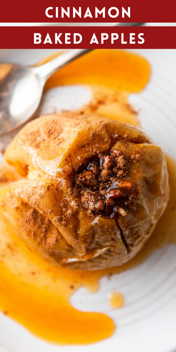 Cinnamon Baked Apples with Brown Sugar | The Novice Chef