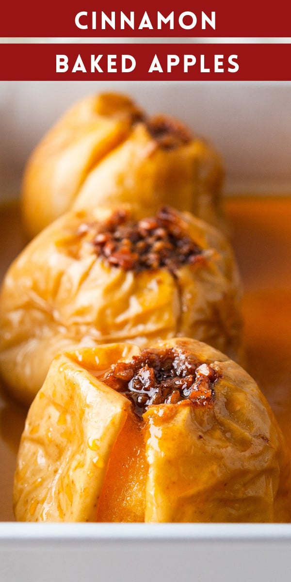 Cinnamon Baked Apples with Brown Sugar | The Novice Chef