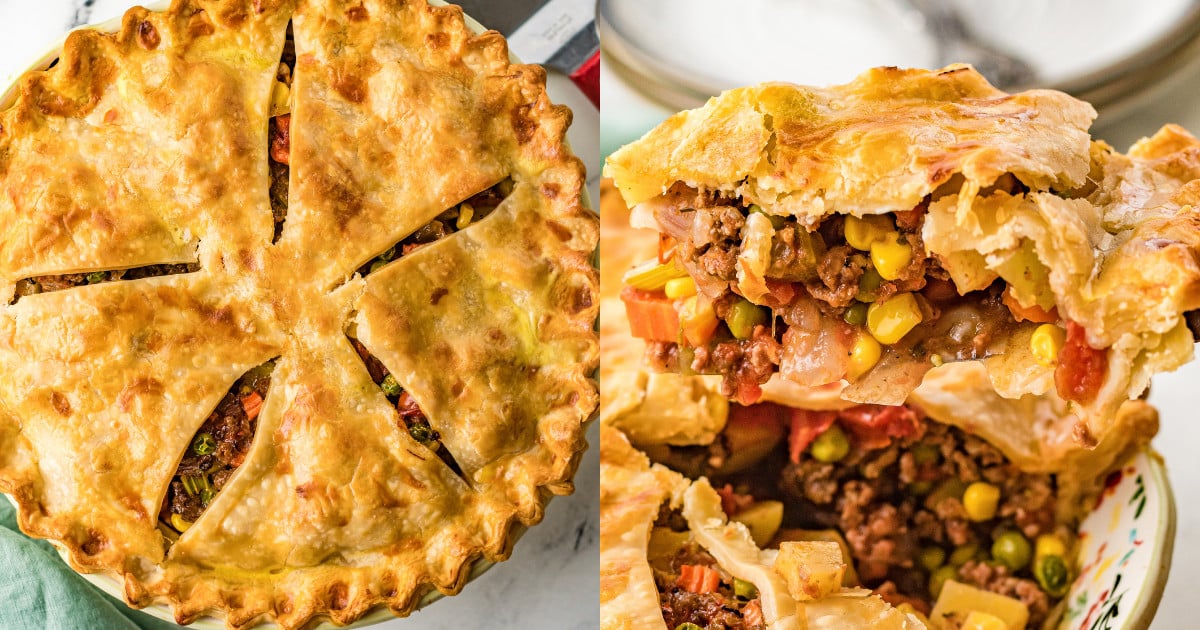 Easy Beef Pot Pie Recipe | The Novice Chef