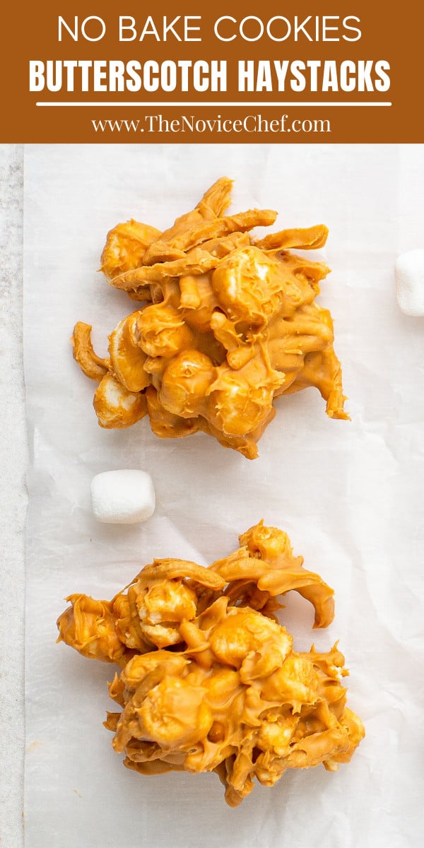 Butterscotch Haystacks | The Novice Chef