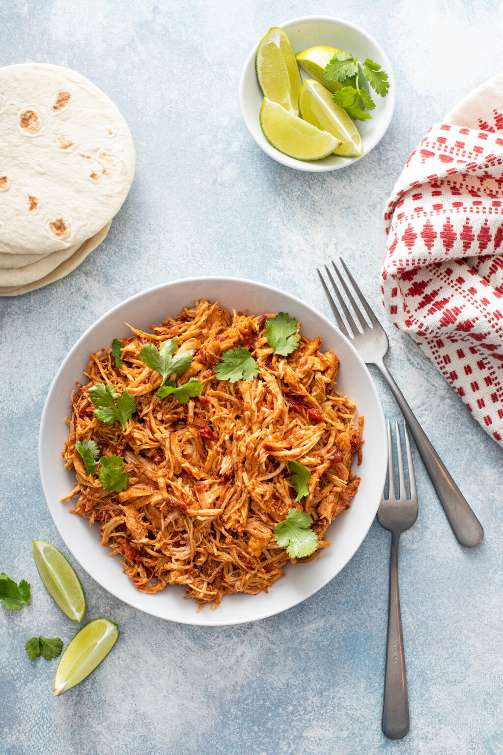 Crockpot Chicken Tacos (Only 4 Ingredients) | The Novice Chef