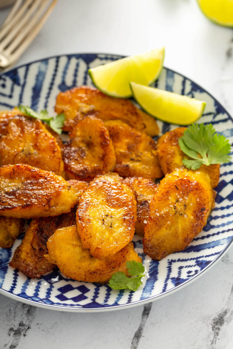 Maduros | Fried Sweet Plantains Recipe | Just 2 Ingredients!