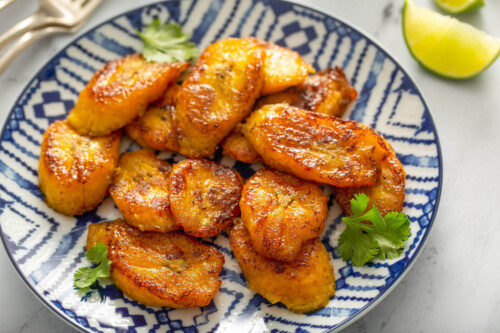 Maduros | Fried Sweet Plantains Recipe | Just 2 Ingredients!