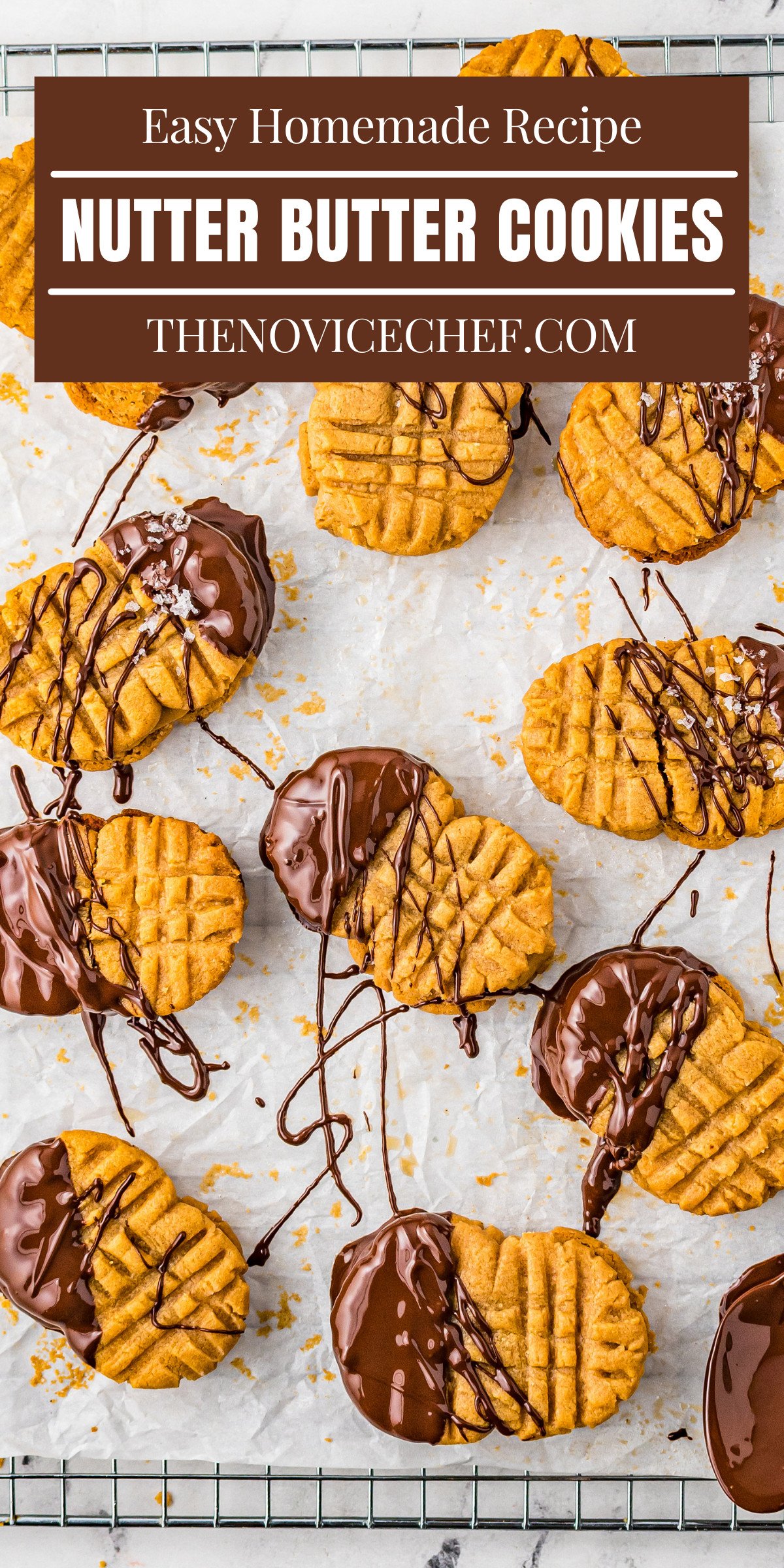 Homemade Nutter Butter Cookies | The Novice Chef