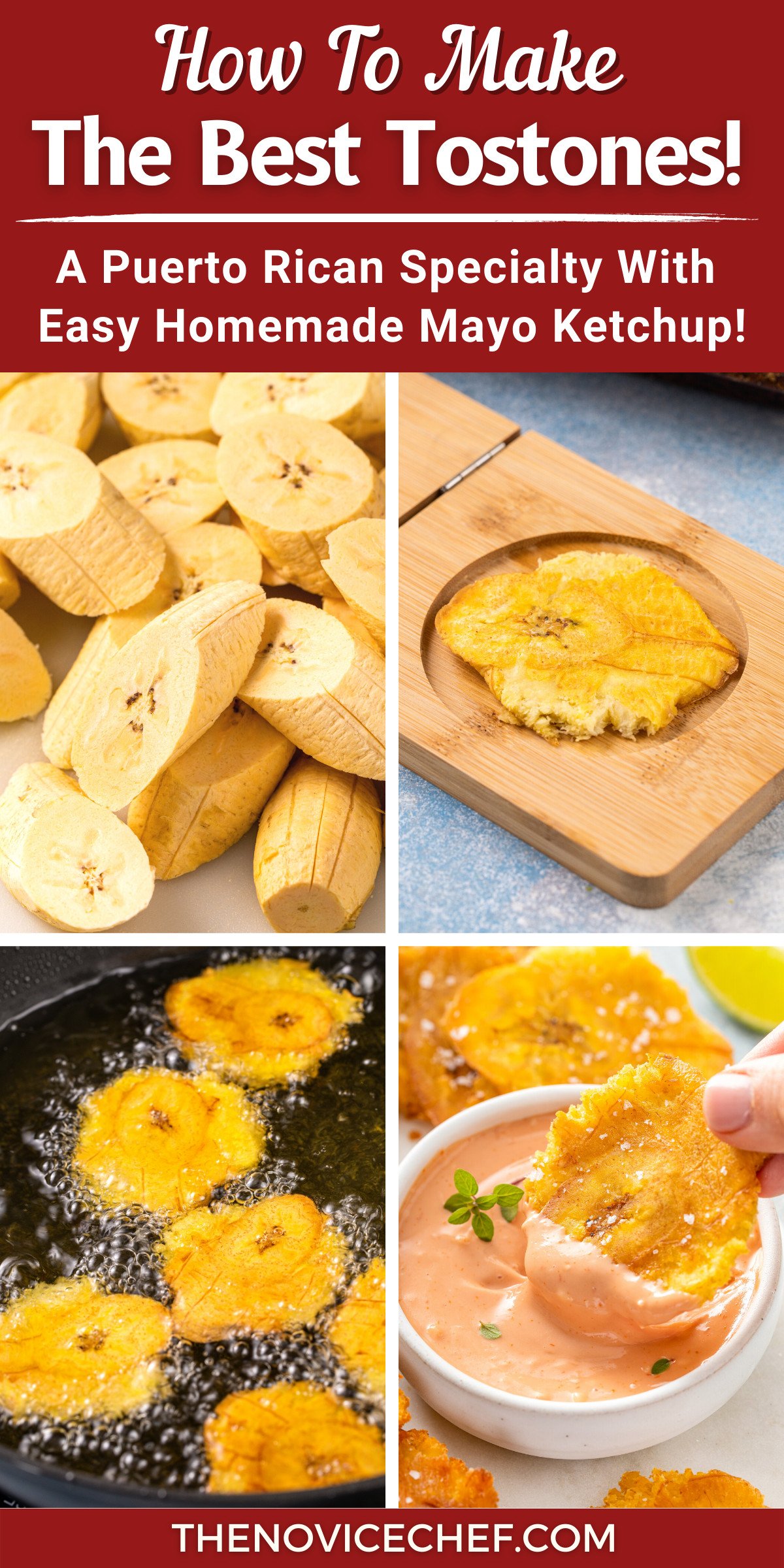 Best Puerto Rican Tostones Recipe with Mayo-Ketchup!
